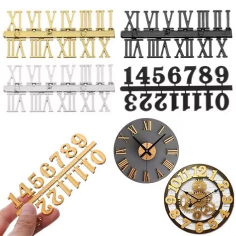 arabic numerals roman numerals clock numerals accessories art decal
