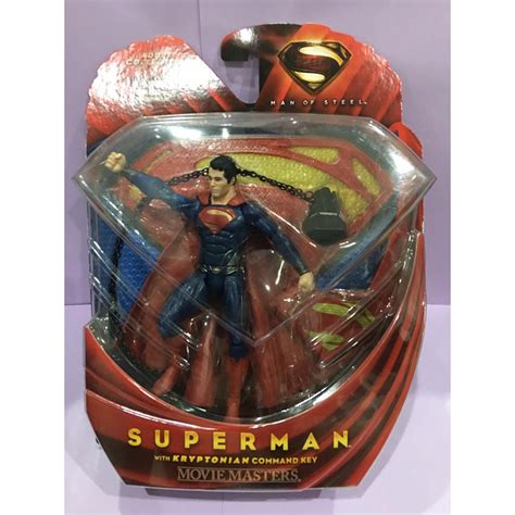 Superman Man Of Steel Superman With Kryptonian Command Key Shopee