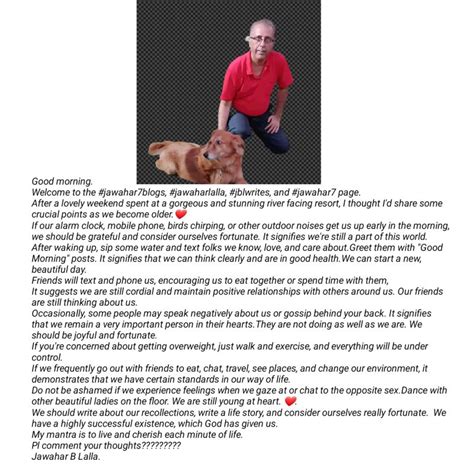 Jawahar Lalla Posted On Linkedin