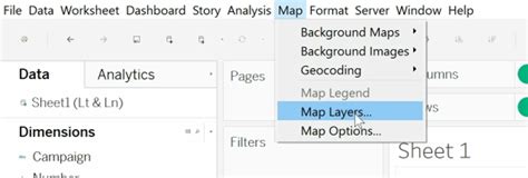 how to make a map with latitude and longitude locations using tableau