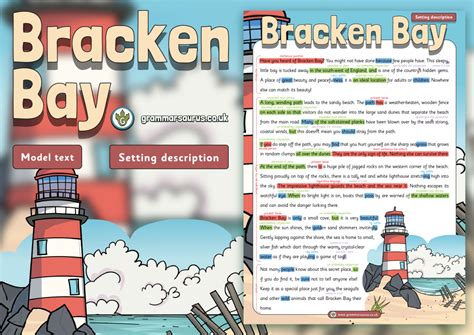 Y2 Narrative Setting Description Page 2 Of 2 Grammarsaurus