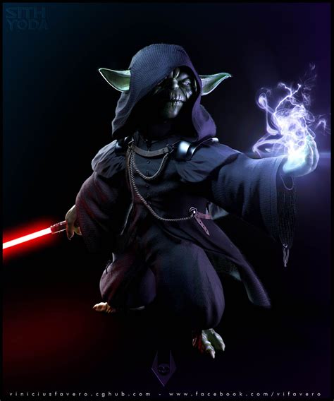 Star Wars 10 Spine Chilling Pieces Of Evil Yoda Fan Art