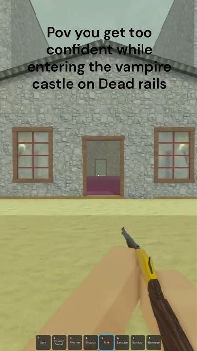 Pov You Get Too Confident While Entering The Vampire Castle On Dead