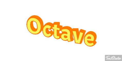 Octave Name Animated  Logo Designs
