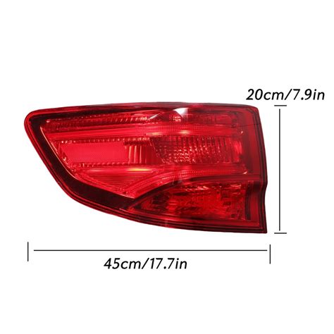 Halogen Outer Rightleft Side Tail Light Assembly For Acura Mdx 2014