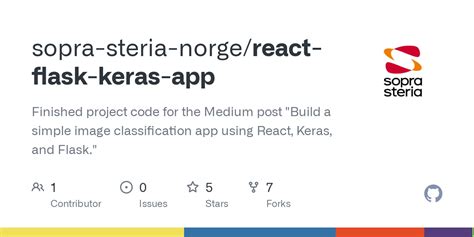 github sopra steria norge react flask keras app finished project