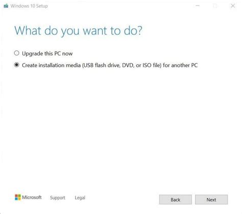How To Create An ISO File With Windows Media Creation Tool
