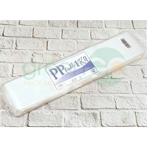 Jual PLASTIK PP FULL ROLL BENING UK CM CM CM CM GR TEBAL PLASTIK BUMBU DAPUR WARUNG