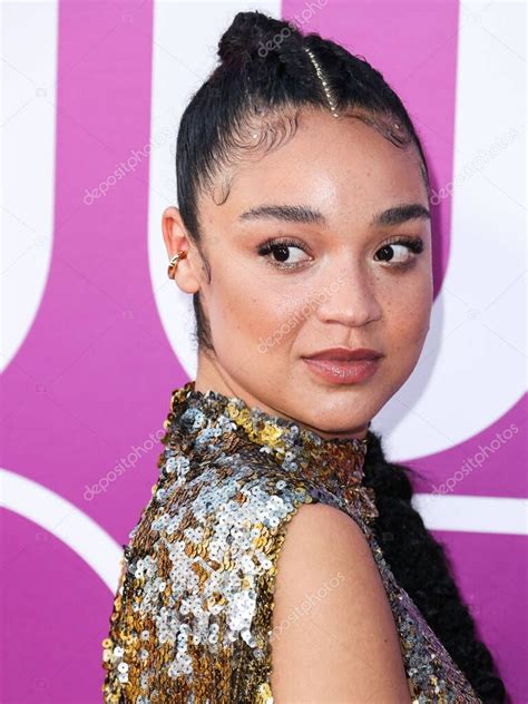 Australian Actress Aisha Dee Arrives At The Los Angeles Premiere Of