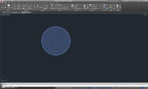 Solved Autocad 2018 Hatch Creation Contextual Ribbon Missing