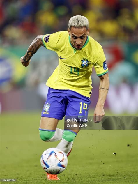 Doha Antony Of Brazil During The Fifa World Cup Qatar 2022 Group G