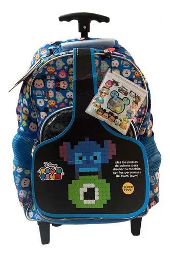 Mochila Carro Sala 5 Primer Grado Disney Tsum Tsum Original En Venta En Capital Federal Capital