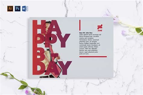 Fashion Designer Greeting Card Template Graphic By Amber Graphics