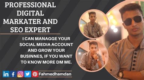 Ahmed Hamdan On Linkedin Fahmedhamdan Digitalmarketer Marketer Seo