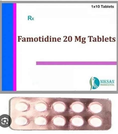 Famotidine Tablets 20mg At ₹ 640box Pharmaceutical Tablets In Nagpur