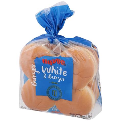 Hy Vee White Hamburger Buns 8 Count Hy Vee Aisles Online Grocery Shopping