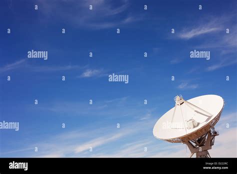 A Radio Telescope Dish In The Very Large Array VLA New Mexico Copy