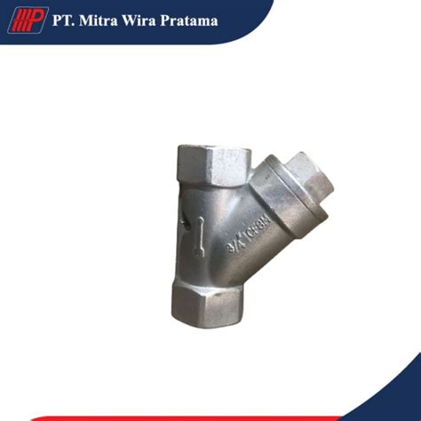 Jual Strainer Y Type Stainless 800 Wog Socket Size 34 No Brand Shopee Indonesia