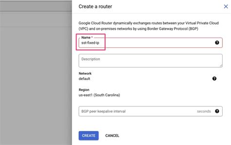 how do i assign a static ip address to outgoing server side gtm