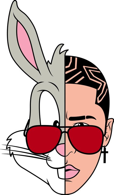 Bad Bunnyun Verano Sin Ti Bad Bunny Half Bunny Red Sunglasses Etsy