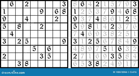 Vector Sudoku Game Stock Vector Illustration Of Relax