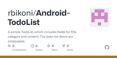 GitHub Rbikoni Android TodoList A Simple TodoList Which Includes