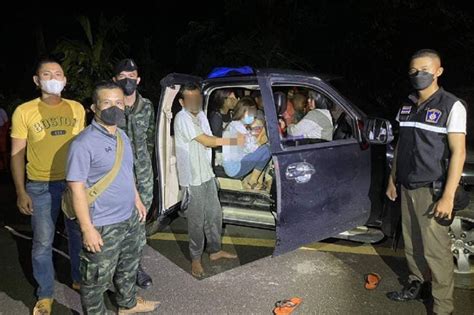 ထိုင်းနိုင်ငံ၊ ရနှောင်းနယ်စပ်ဂိတ်တွင် ကလေးငယ်များအပါဝင် မြန်မာရွှေ့ပြောင်းလုပ်သား ၂၃ ဦး ဖမ