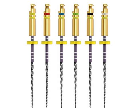 Zenflex Niti Rotary Files Assorted Pack 20 45 04 25 Mm Pack Of 6 By