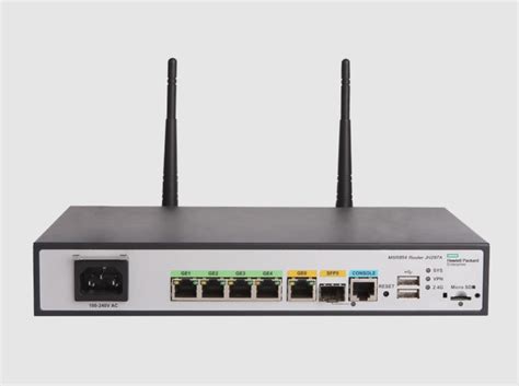 Jh297a Hpe Networking Msr954‑w 1gbe Sfp Ww 2gbe‑wan 4gbe‑lan