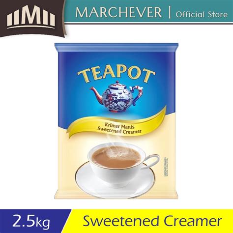 Teapot Sweetened Creamer Krimer Manis 25kg Shopee Malaysia