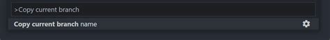 GitHub PKief Vscode Copy Branch Name VS Code Extension To Copy The Current Branch Name Into