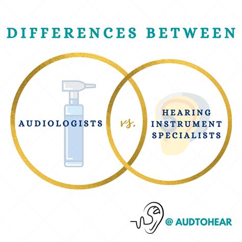 Whats The Difference Between An Audiologist Vs Hearing Instrument