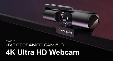 AVerMedia เปดตว Live Streamer CAM 513 กลองเวบแคมความละเอยด 4k UHD