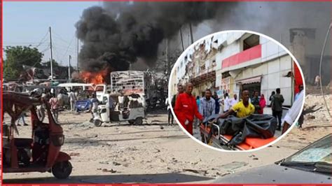 Khasaaraha Ka Dhashay Weerarkii Xalay Lagu Qaaday Magaalada Muqdisho Gabiley News Gabiley Net