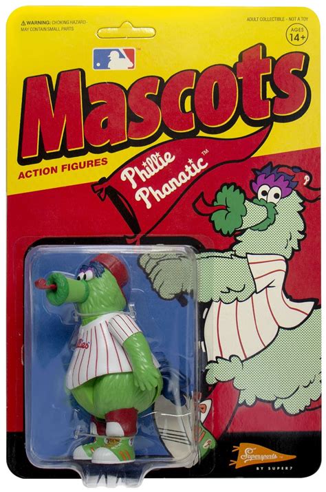 Reaction Mlb Mascots Philadelphia Phillies Phillie Phanatic 375 Action