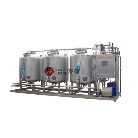 Alkali Acid Cip Solution New Equipment Stainless Steel Cleaning Milk Processing Washing Machine