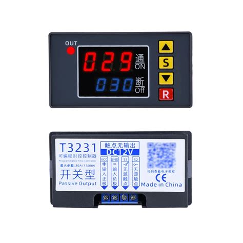 Цифровое реле задержки времени Aideepen T3231 Aliexpress