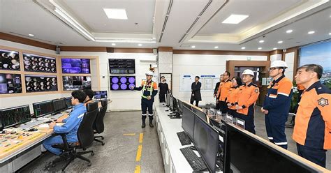 소방청장 포스코 광양제철소 안전점검