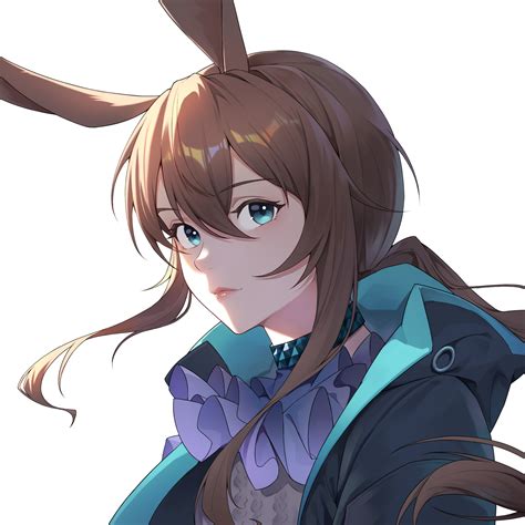 Amiya Arknights Drawn By Aluo7762 Danbooru