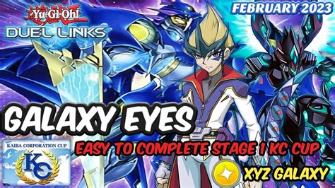 Galaxy Eyes KC CUP February 2023 Yu Gi Oh Duel Links YouTube