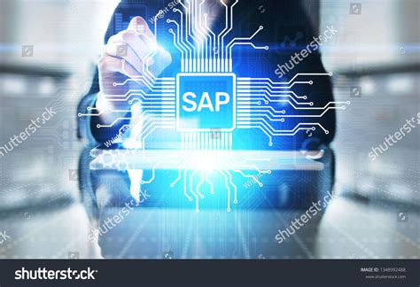 Sap Business Process Automation Software Erp Stock Photo Shutterstock
