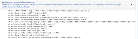 Crashlytics Issue 437 Fluttercommunity Flutter Workmanager GitHub
