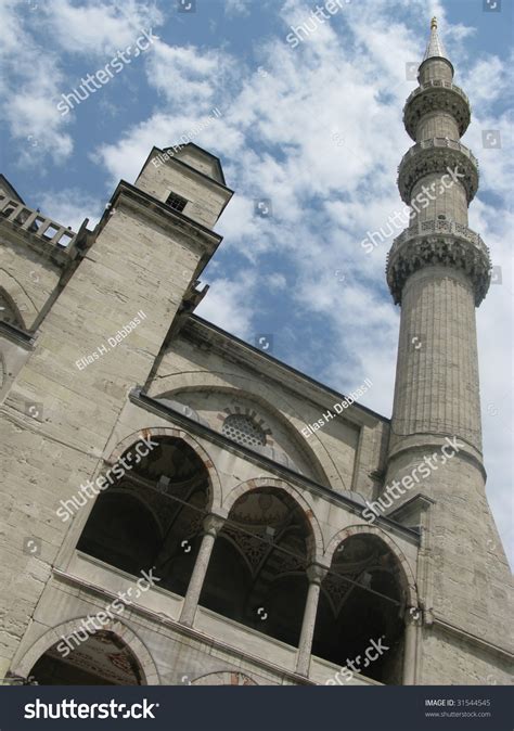Minaret Of Sultan Ahmed Mosque Istanbul Stock Photo 31544545