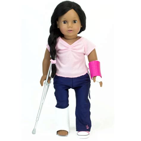 Buy Sophias Doll Crutches Cast And Accessory Set For 18 Dolls Doll Casts Crutches And Bandage