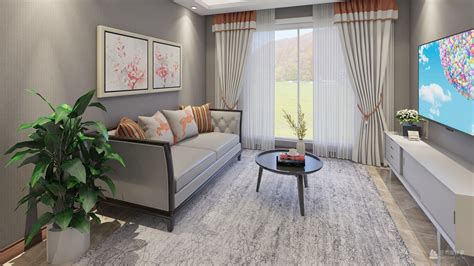 北京市朝阳区 保利嘉园小区2室2厅1卫 89m²现代两居 其它风格两室两厅装修效果图 2031465设计效果图 居然设计家
