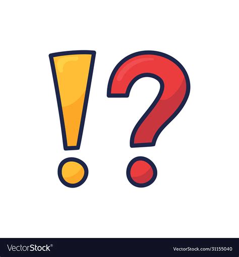 Exclamation Mark Vector Graphics Question Mark Punctuation Clip Art