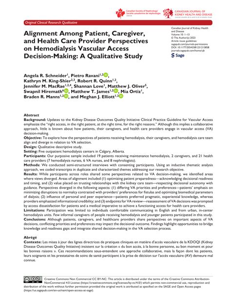 Pdf Alignment Among Patient Caregiver And Health Care Provider
