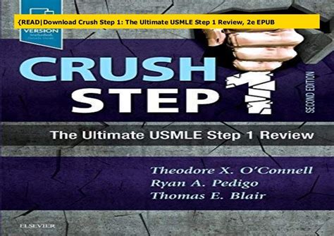 Readdownload Crush Step 1 The Ultimate Usmle Step 1 Review 2e Epub
