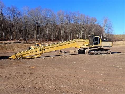 Used 2002 KOMATSU PC450 LC 6UHD Hydraulic Excavator HIGH REACH Dem