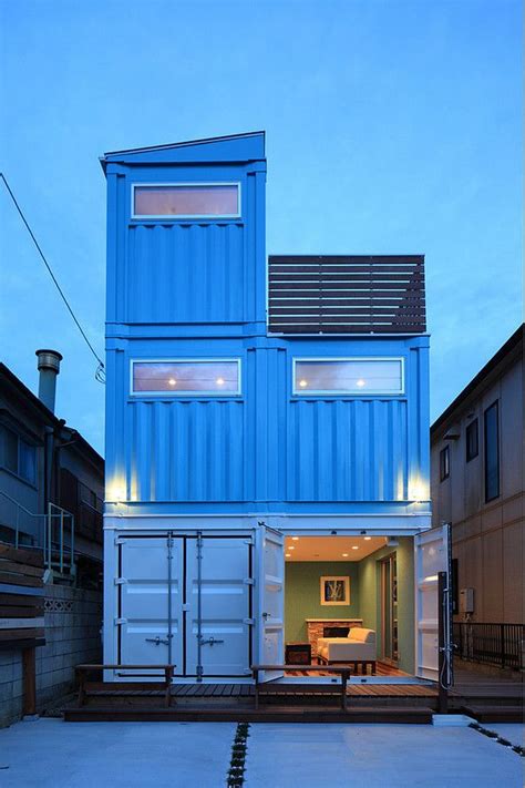 久里浜コンテナハウス Container House Plans Container Buildings Shipping
